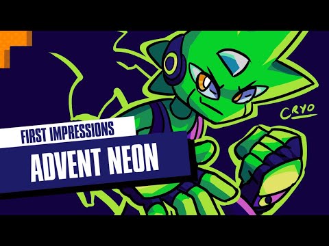 Advent NEON - 2D Action Platformer - YouTube