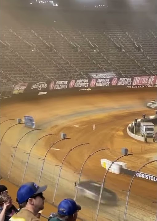 Kyle Strickler Goes For a CRAZY Ride | Bristol Dirt | 2021 World of Outlaws | Late Model - YouTube