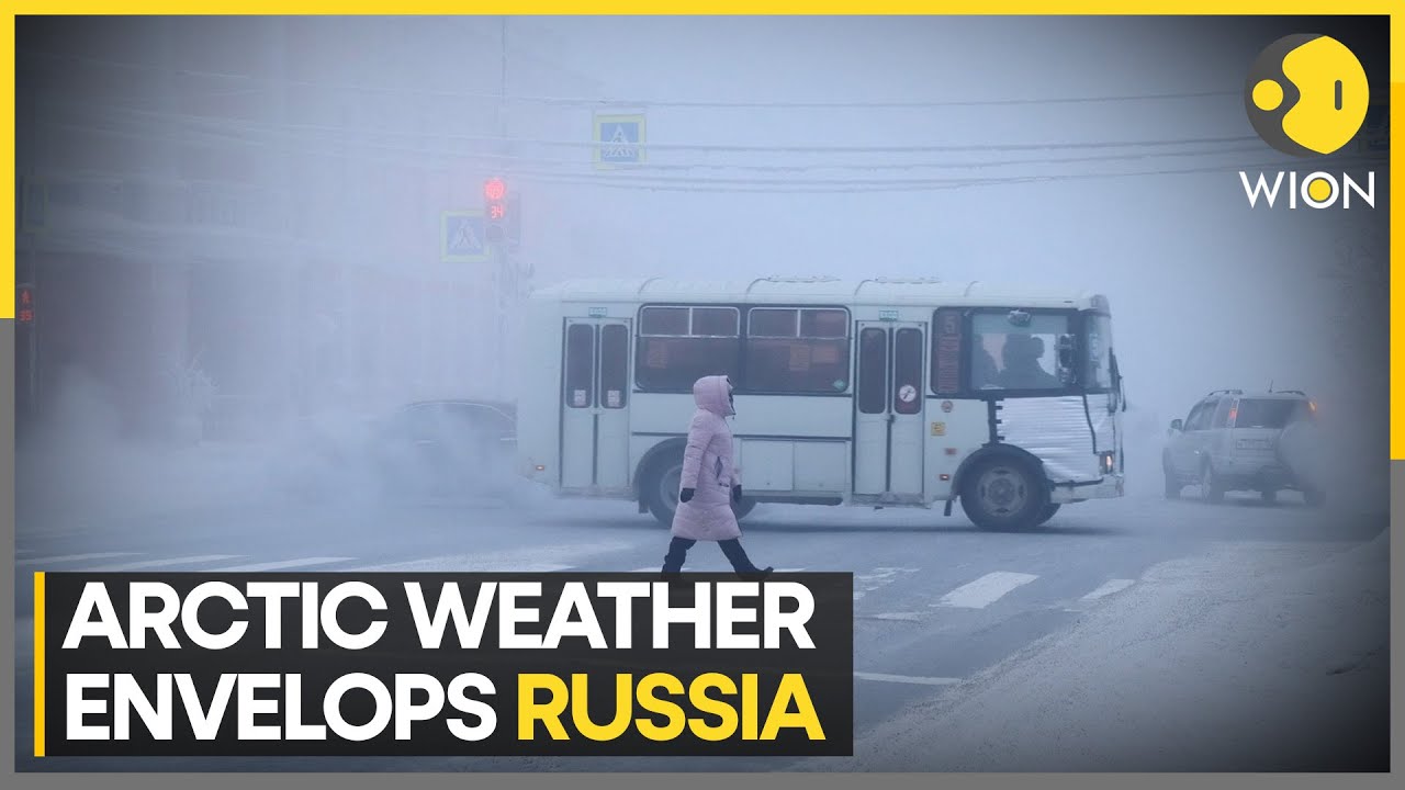 Temperature in Siberia falls to -58°C, images of world's coldest city ...
