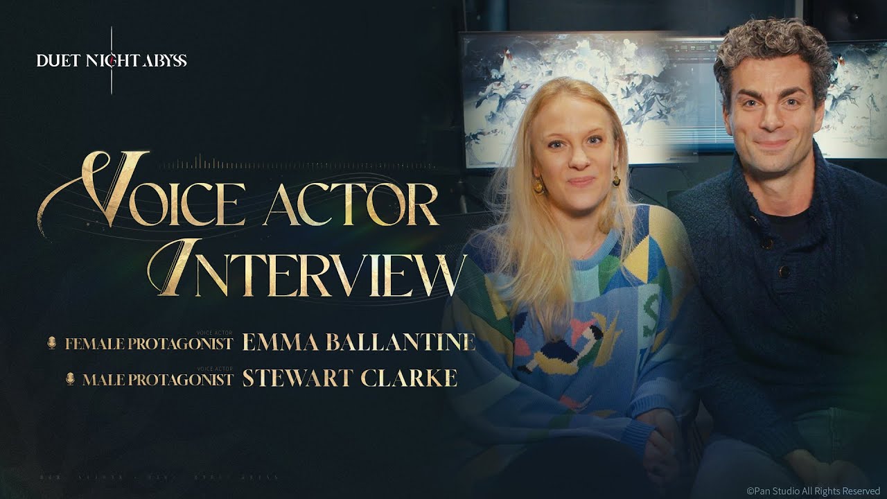 DNA Voice Actor Interview | Female Protagonist · Emma Ballantine | Male ...