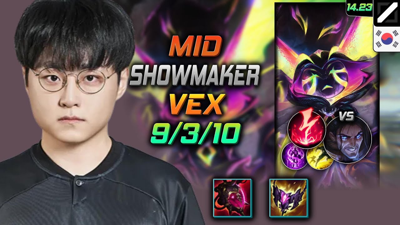 Vex Mid Build ShowMaker Malignance Electrocute - LOL KR Challenger ...