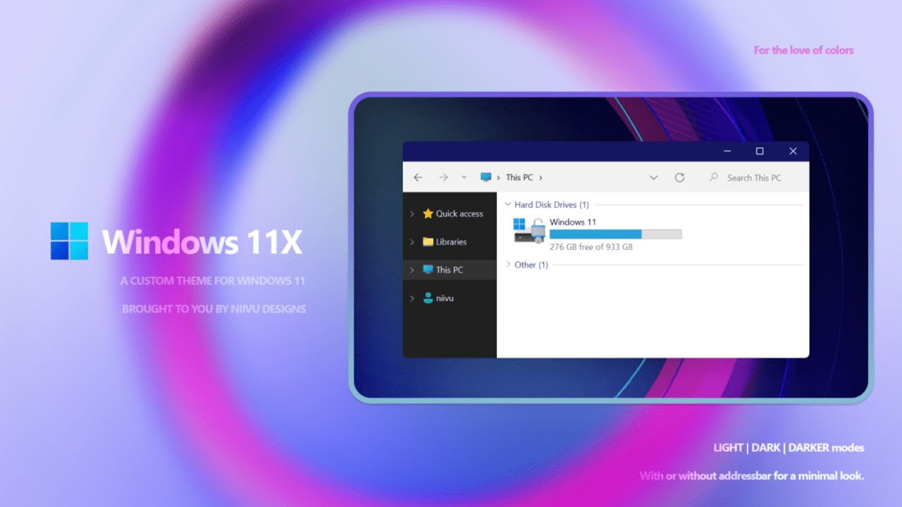 Windows 11X Concept