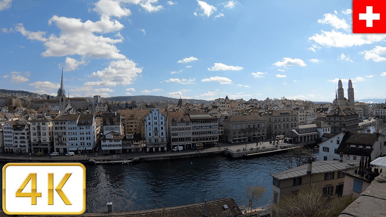 Old Town walk in Zurich, Switzerland | Spring 2021【4K】 - YouTube