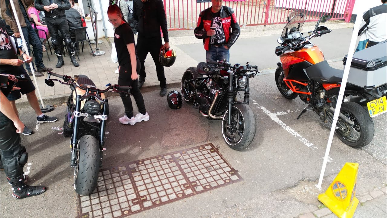 Bike Stop Ride Out Featuring Thornton Hundred Motorcycles - YouTube