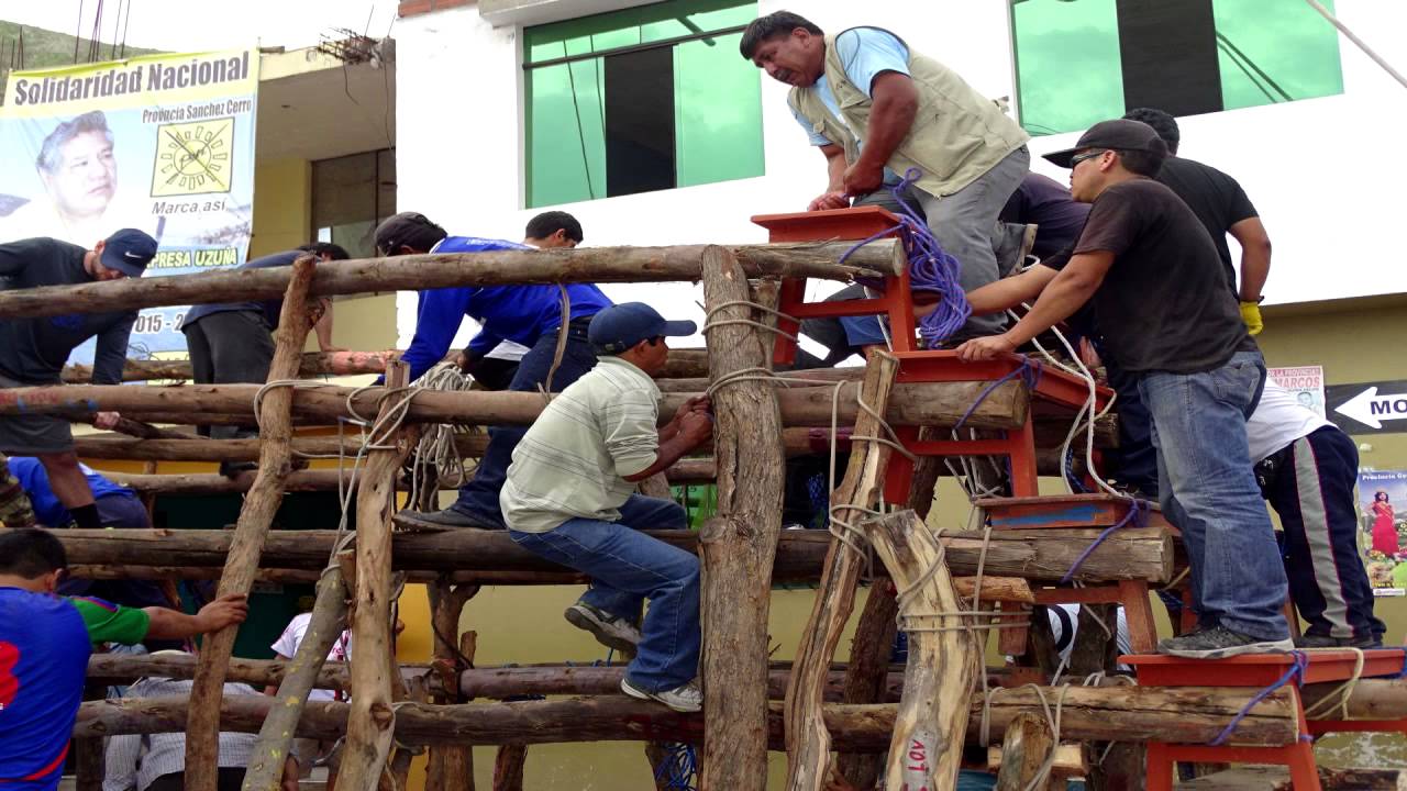 Mi patrimonio Perú - Armado de posas en el valle de Omate - YouTube