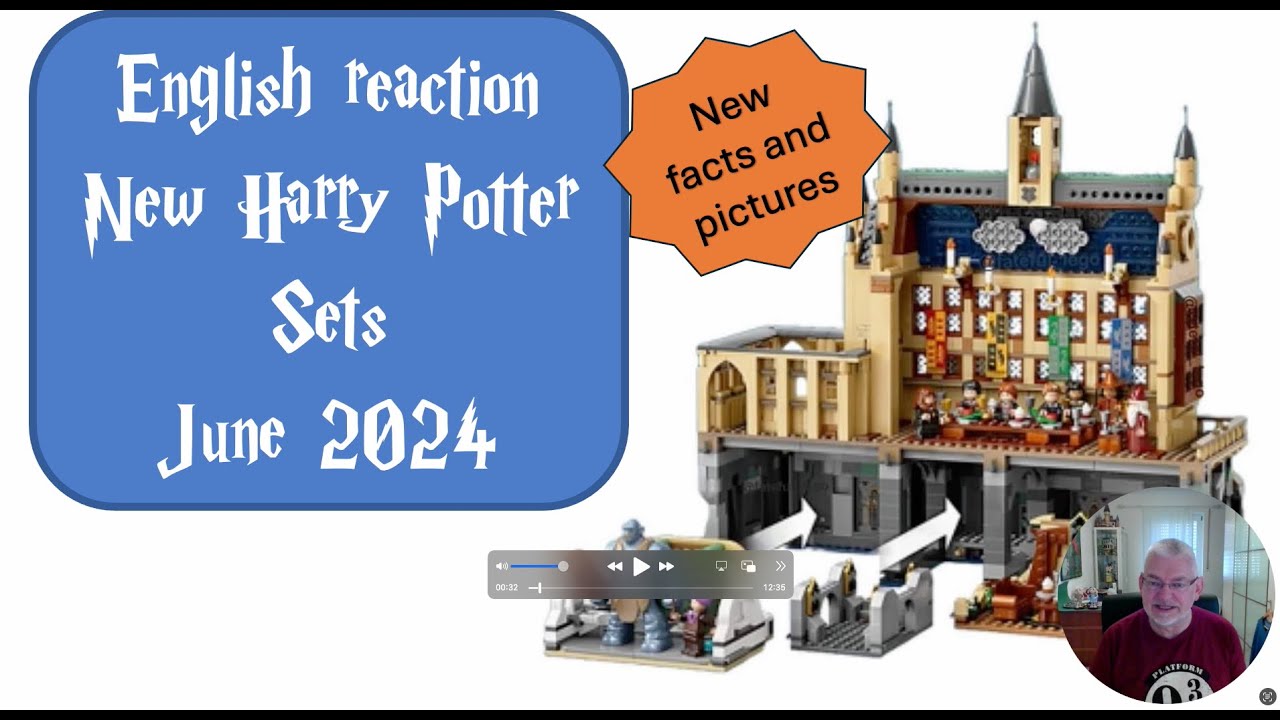 Updated English Reaction on LEGO Harry Potter June Wave (V&R's ...