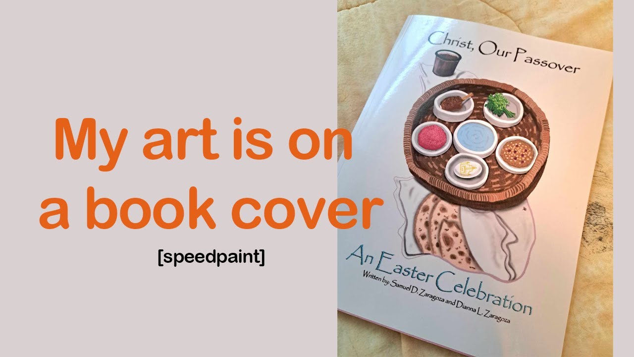 Created my First Book Cover!! [Speedpaint] - YouTube