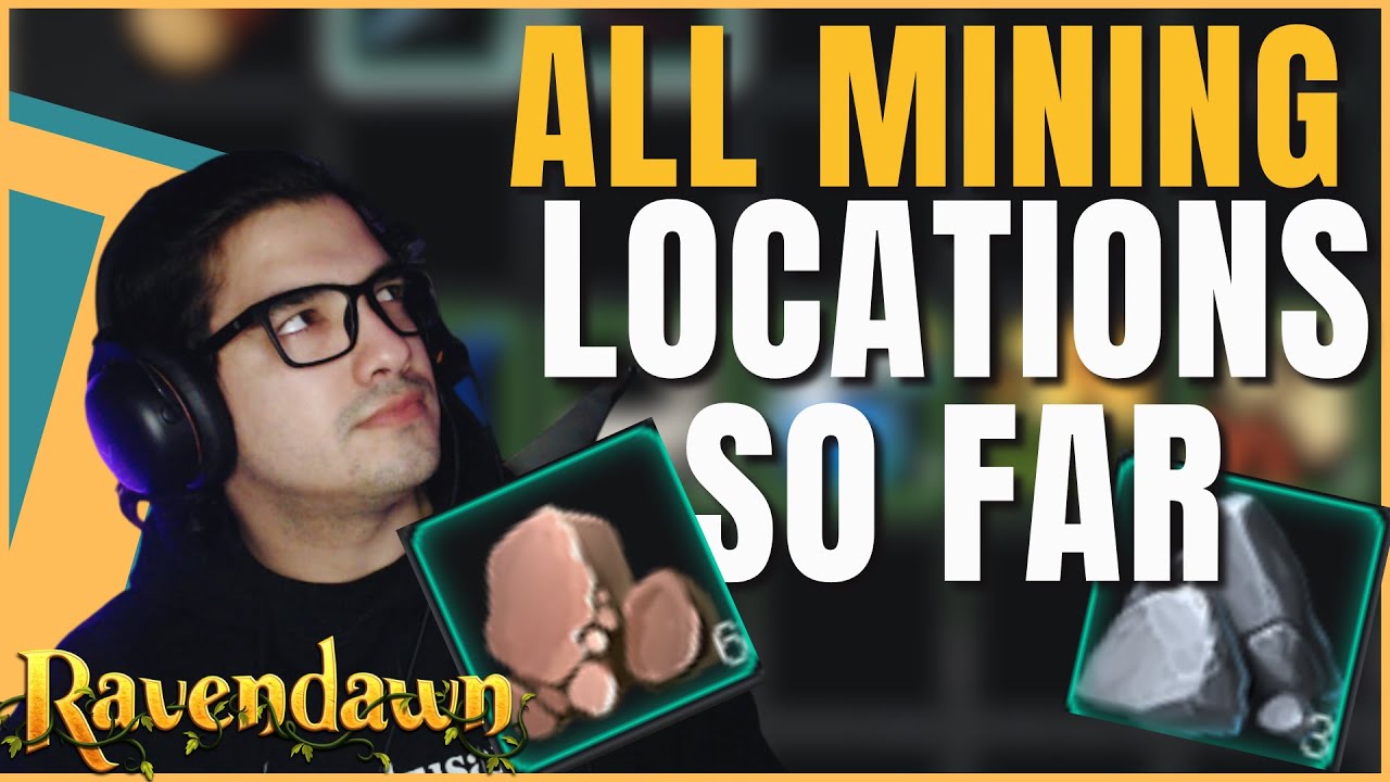 Ravendawn ALL mining locations so FAR | comprehensive guide to all ...