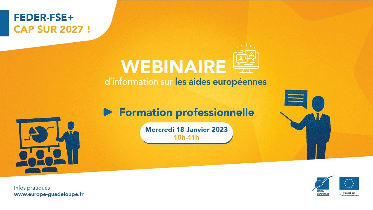 Vidéo webinaire formation professionnelle - YouTube