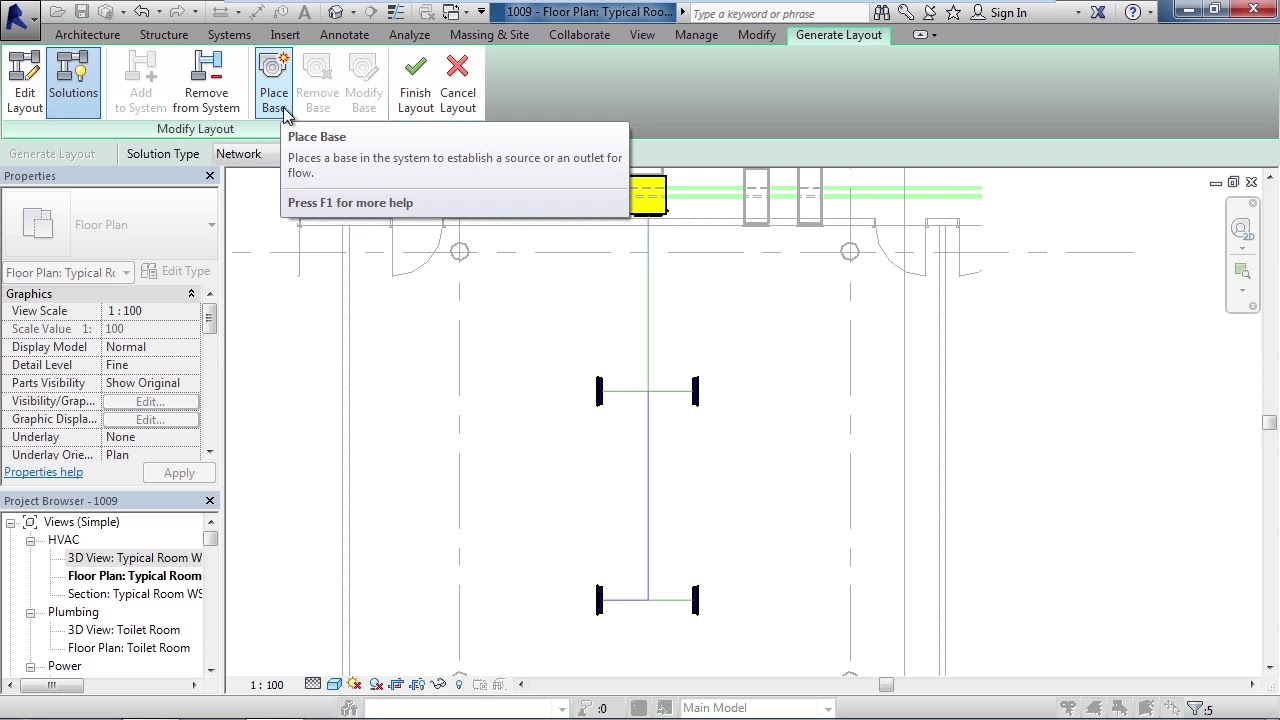Learning Autodesk Revit MEP | 081 Automatic Duct Layouts - YouTube