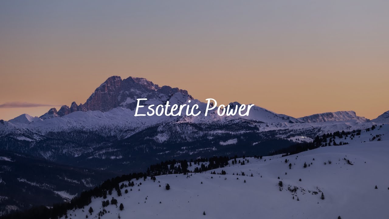 Esoteric Power - Subliminal Audio - YouTube