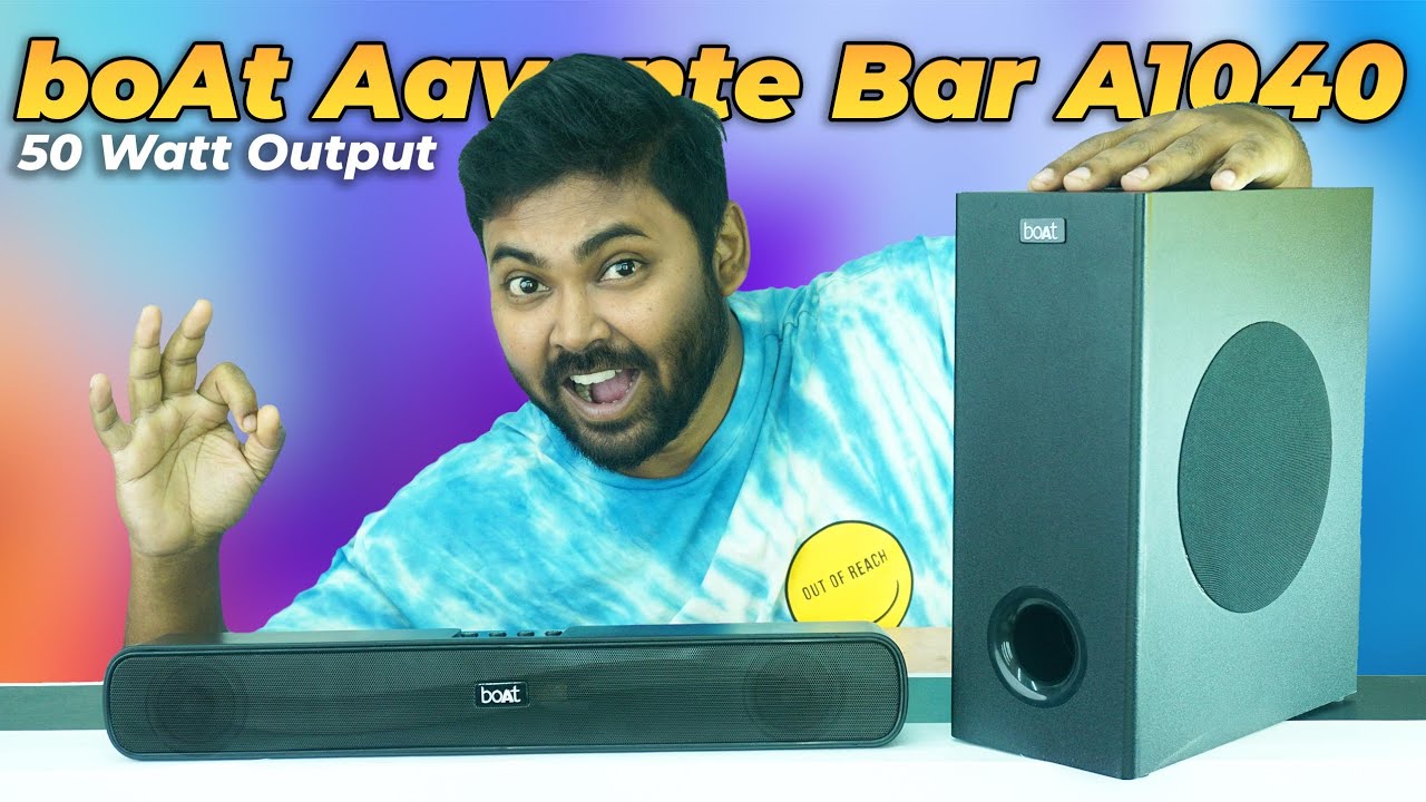 boAt Aavante Bar A1040 | 2.1 Channel Soundbar with 50 W Signature Sound ...