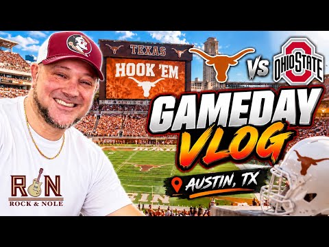 I went to Texas vs Ohio State! (Darrell K. Royal Stadium)(2026)!!