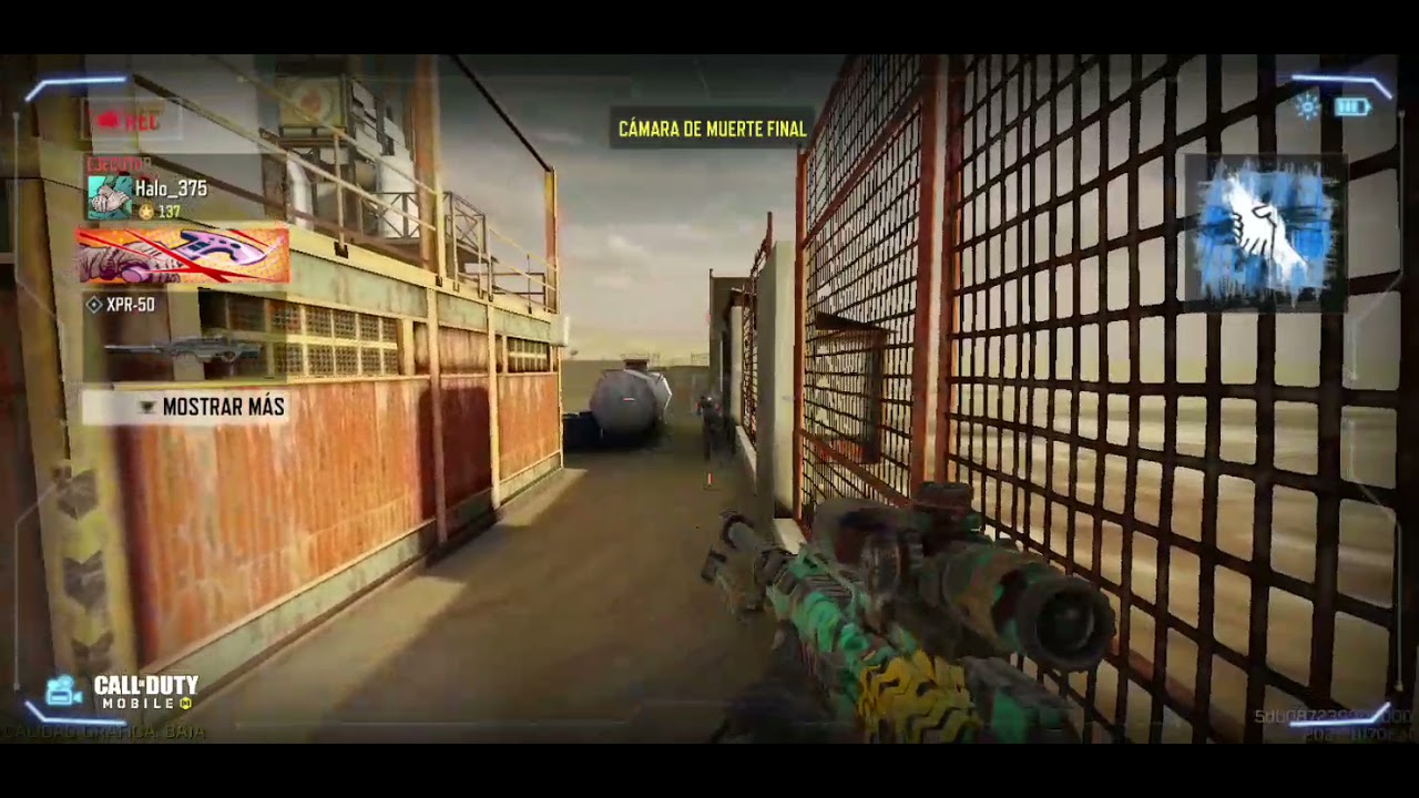 Satisfactory XPR one shot killcam| CODM - YouTube