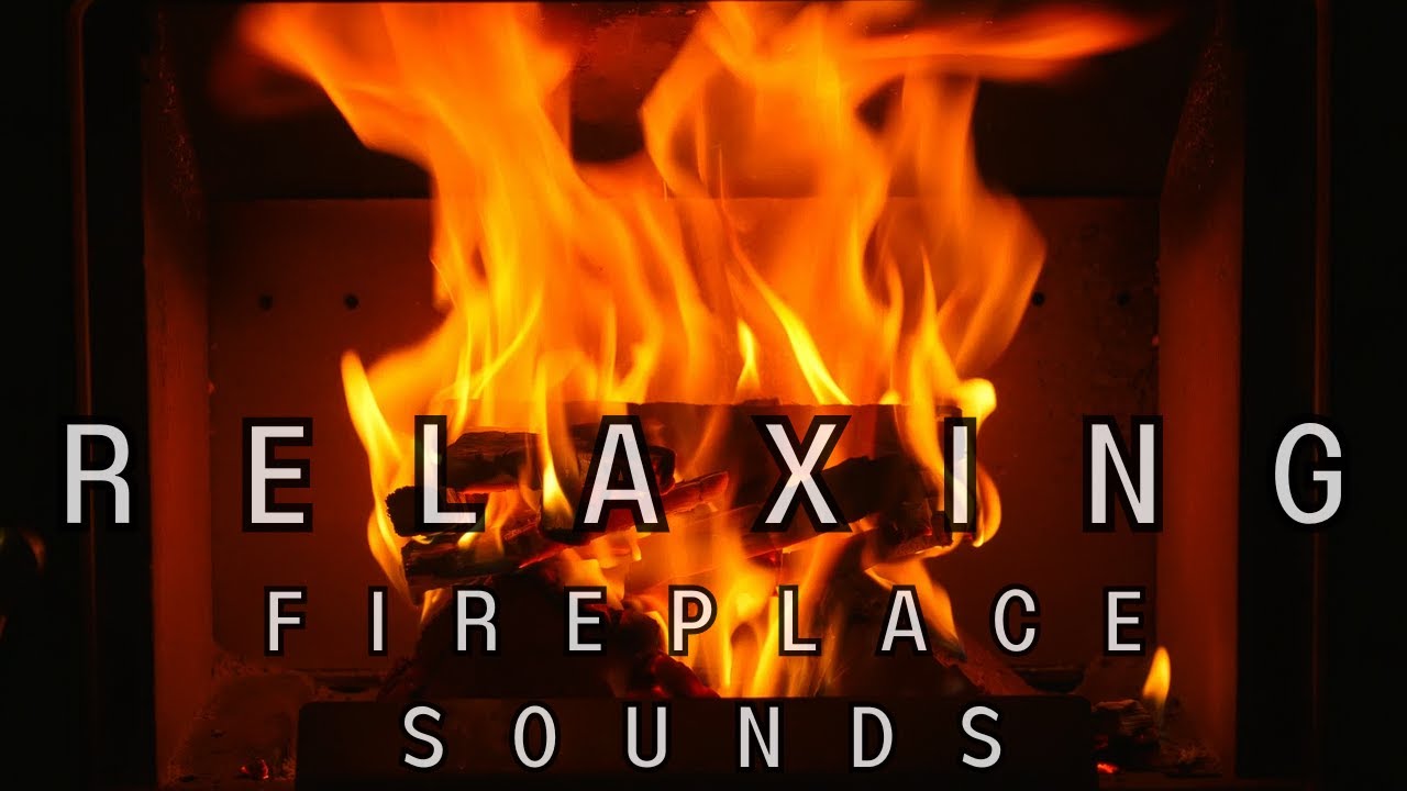 3 hours⏳of relaxing sounds of a cozy Fireplace🔥Stove with fire sounds ...