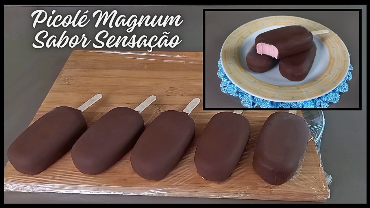 PICOLÉ MAGNUM CASEIRO SABOR SENSAÇÃO. - YouTube