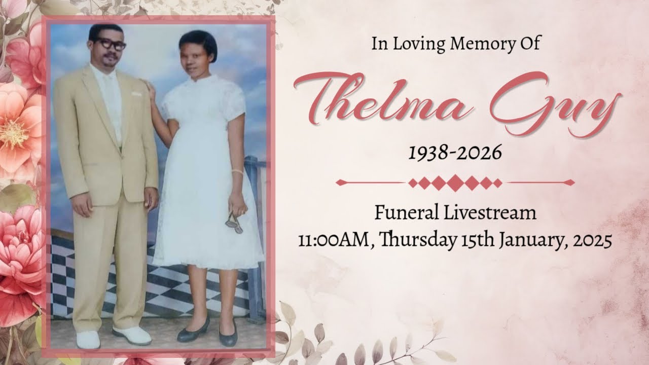 Thelma Guy Funeral Livestream - YouTube