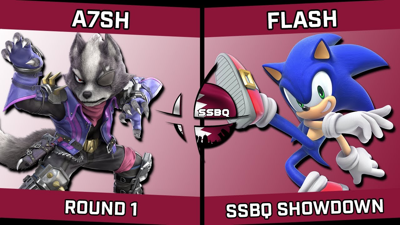 a7sh (Terry/Wolf) vs Flash (Sonic) - SSBQ Showdown - YouTube