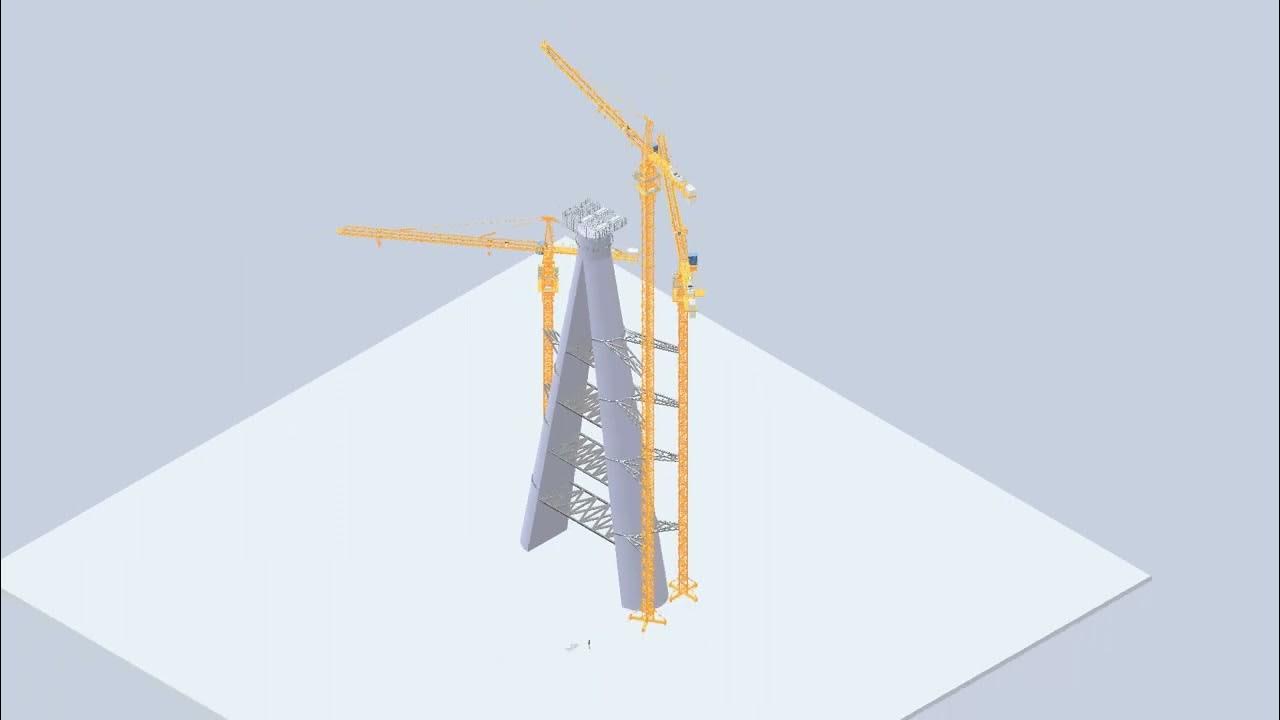 Autodesk Inventor - Simulation Tower Crane - YouTube