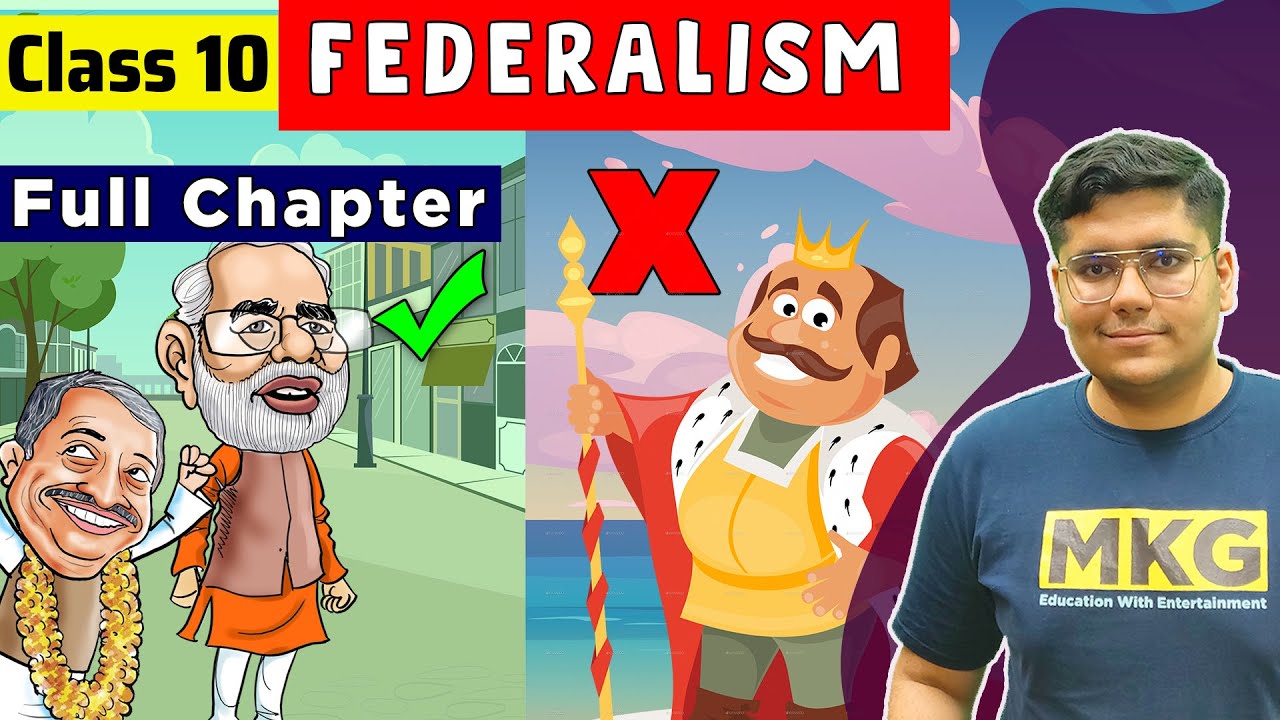 Federalism | Class 10 Civics Chapter 2 | Class 10 Civics | federalism ...