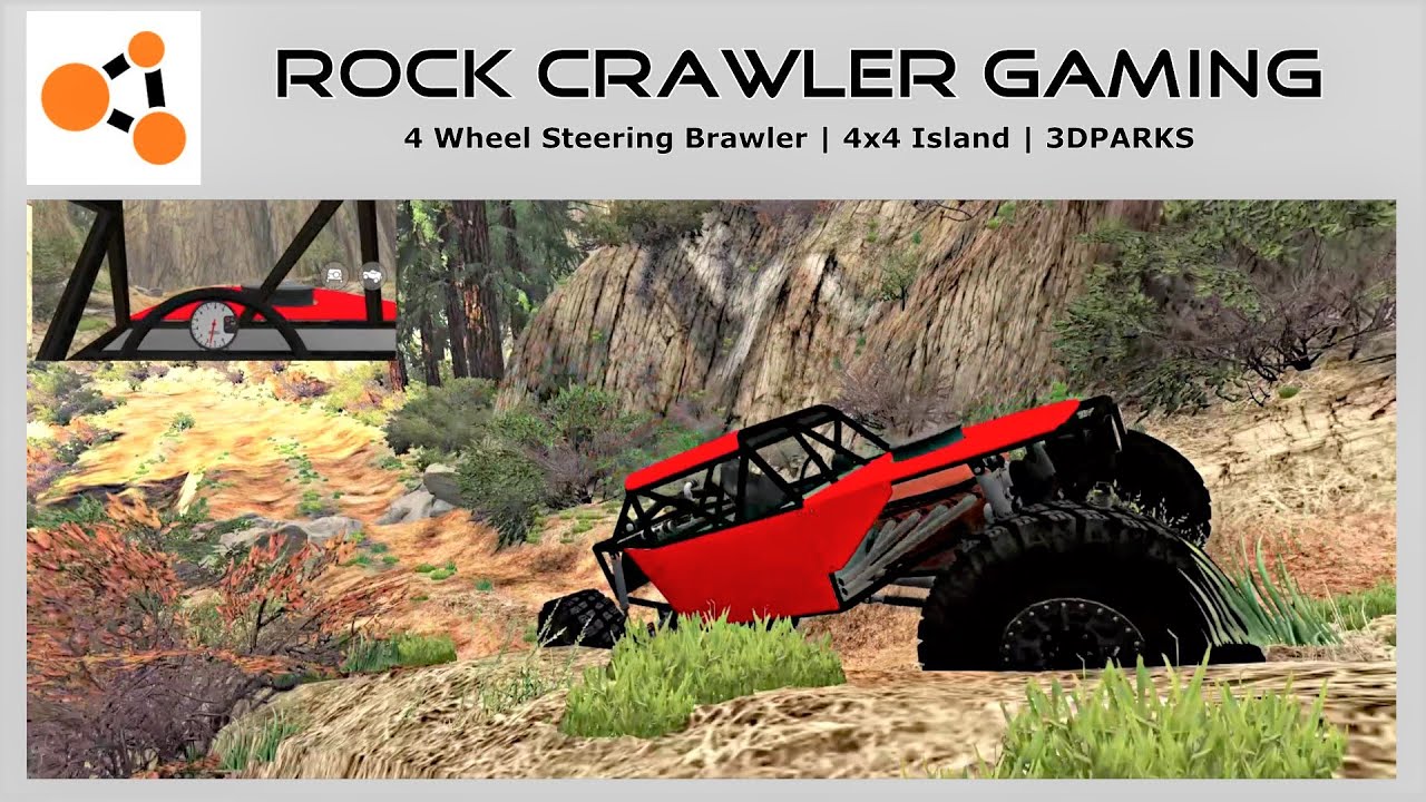 Brawler | 4 Wheel Steering | 4x4 Island | Rock Crawling - YouTube