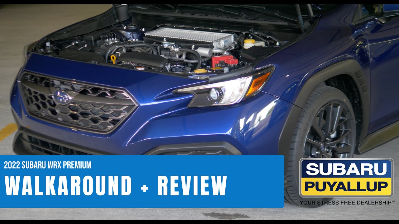 2022 WRX Premium l Walk Around & Review - YouTube