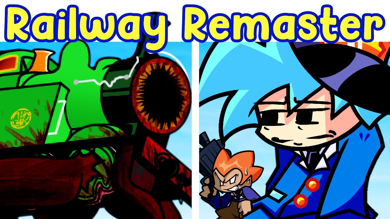 FNF Vs The Beast Oliver & Thomas' Railway Showdown RE-FIRED UP ...