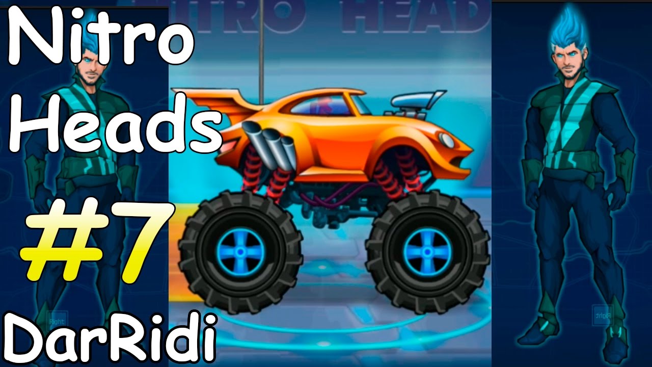 безумные машины - Nitro Heads - игра для мальчиков #7 - YouTube