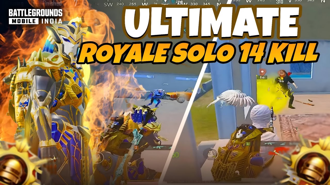 Naga Pro Players Ultimate Royale Squad setup SOLO 14 finished - YouTube
