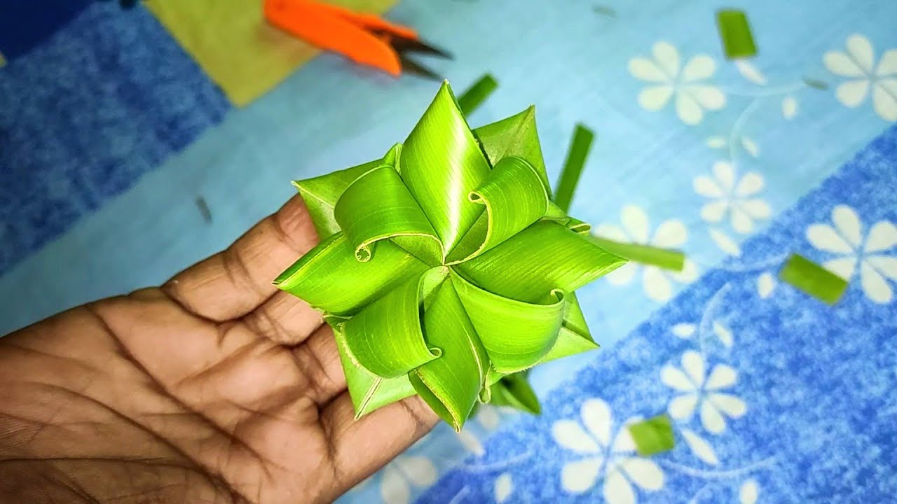 Coconut Tree Leaf Craft YouTube coconut-tree-leaf-craft-youtube