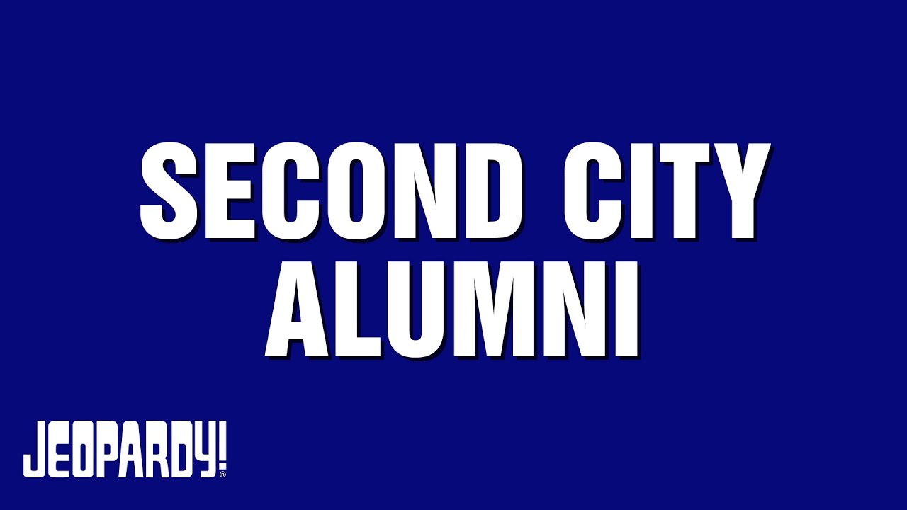 Second City Alumni | Category | JEOPARDY! - YouTube