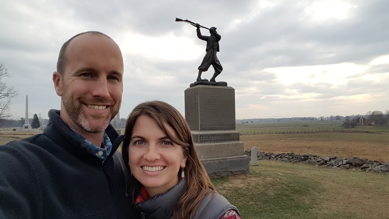 Gettysburg National Military Park & Christmas Tree Lighting - YouTube
