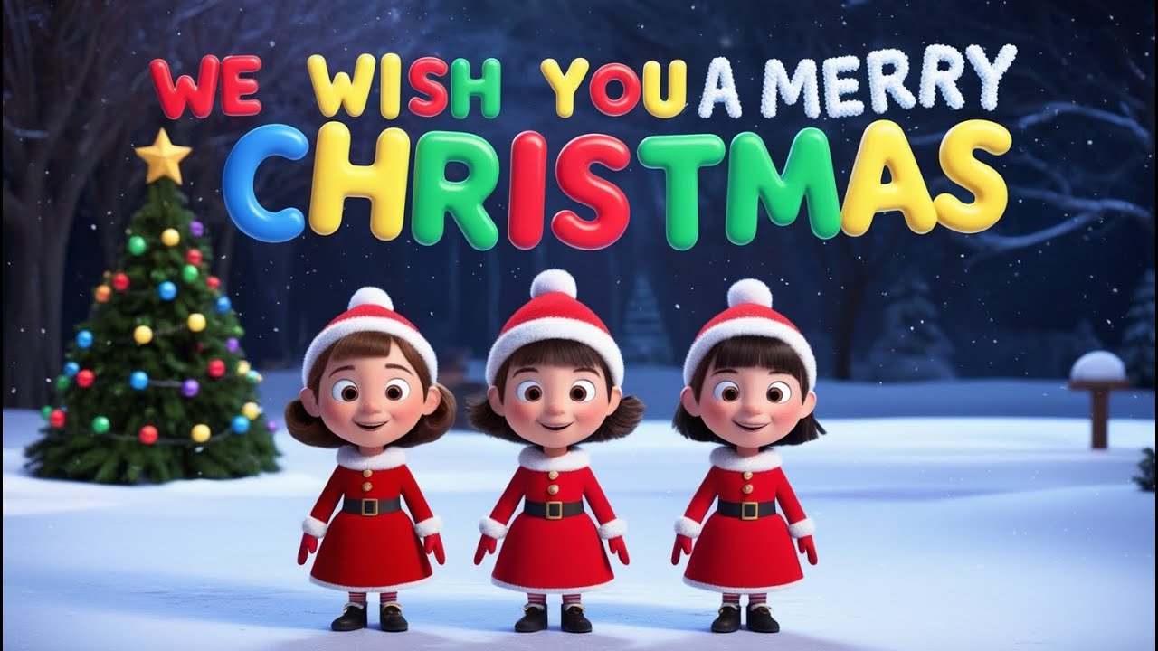 We Wish You a Merry Christmas: A Magical Holiday Song for Kids! 🎅 II ...
