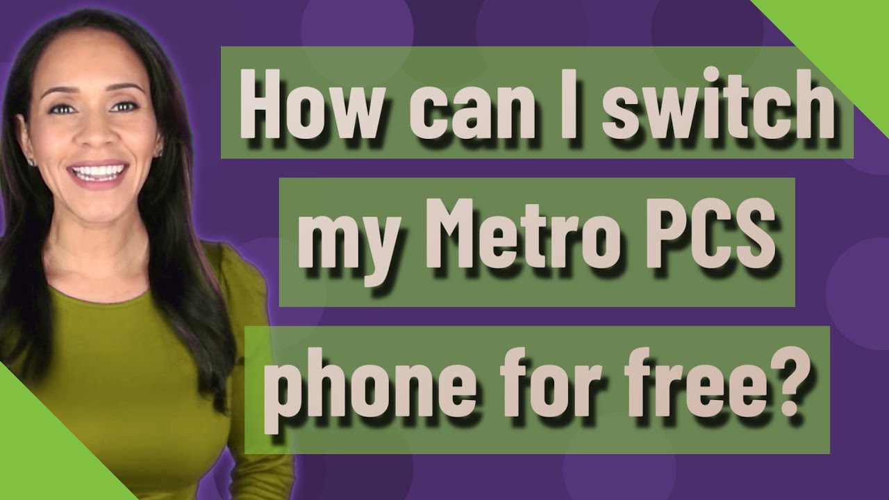 How can I switch my Metro PCS phone for free? - YouTube