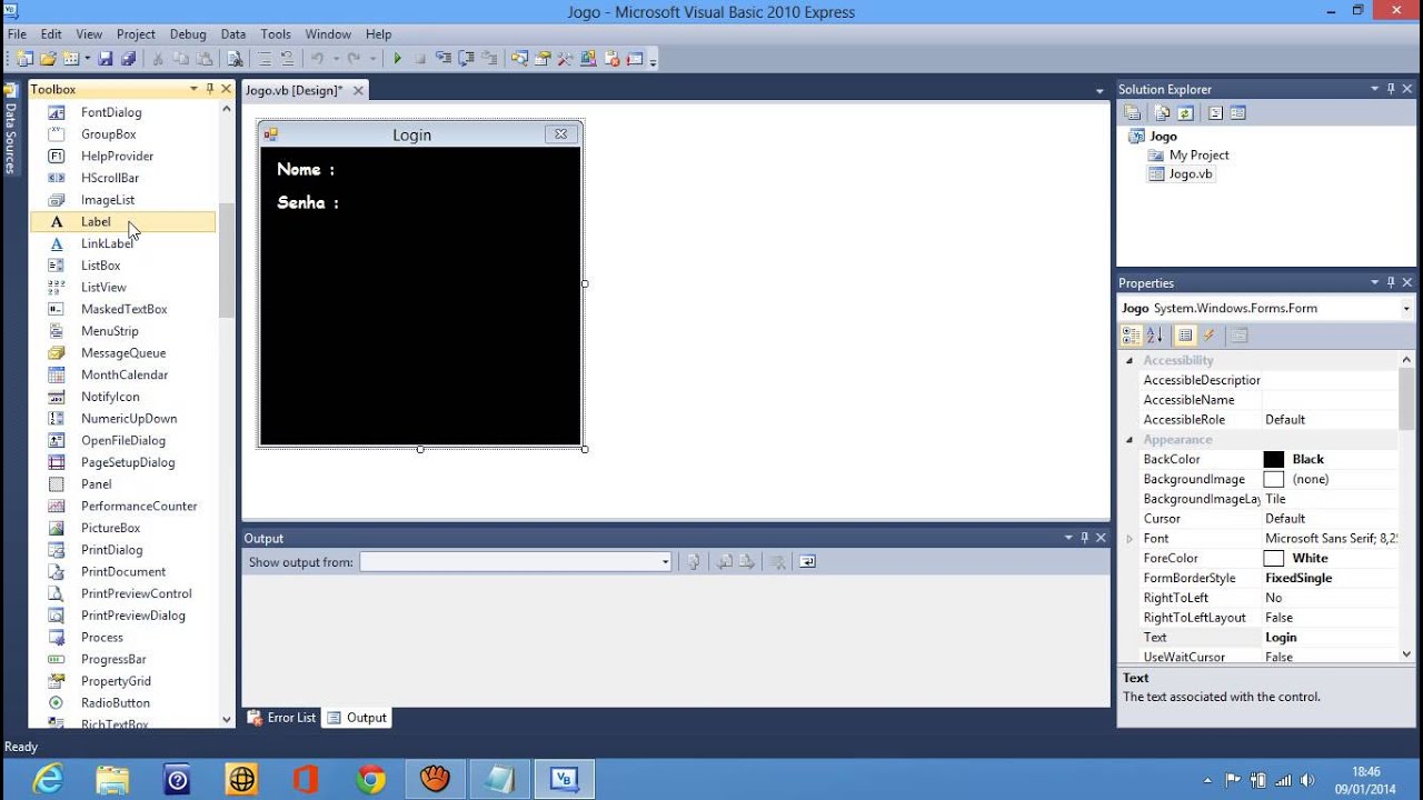 Como fazer um jogo no visual basic - Aula 1 - YouTube