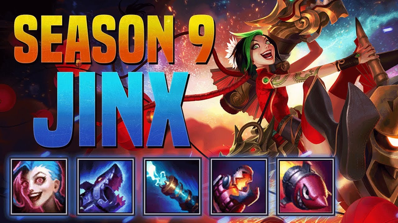 JINX GUIDE SEASON 9 (2019) COMPLETE GUIDE! (BEST RUNES, ITEMS, COMBOS ...