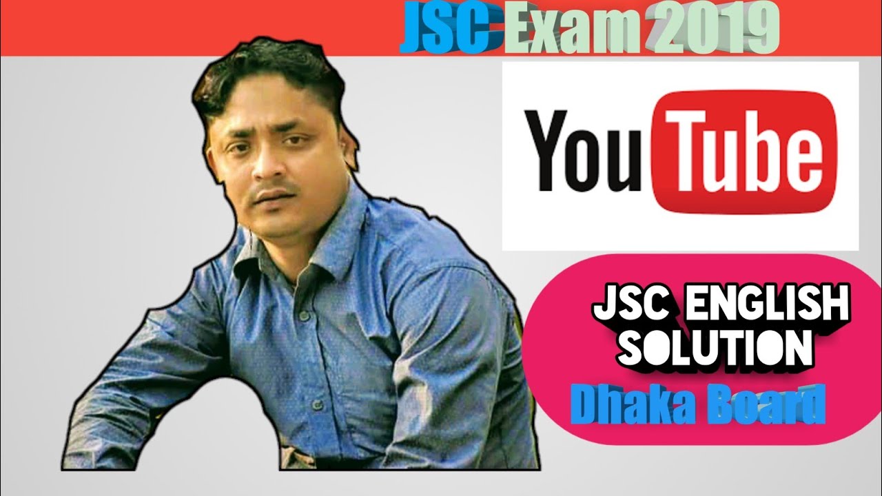 JSC Exam 2019।।English Question Solution with pdf।।AR Rony sir।। Rafia ...