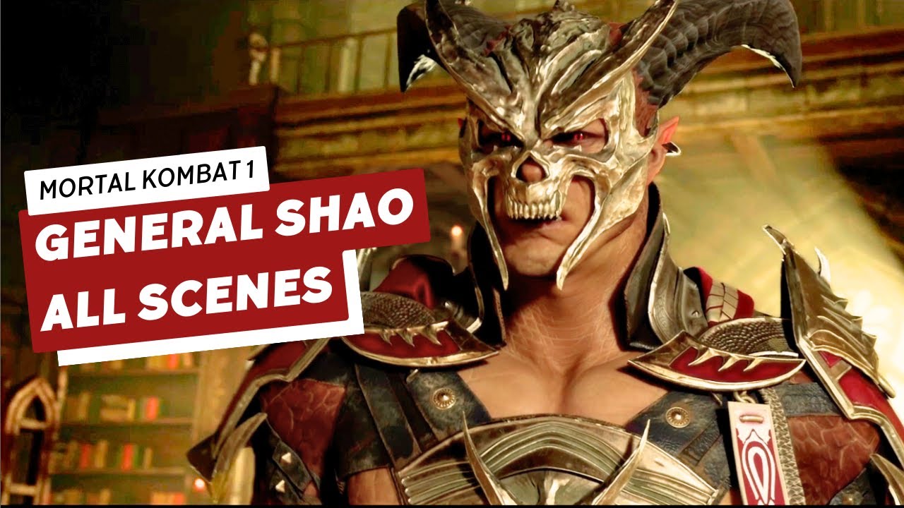 All General Shao scenes in Mortal Kombat 1 - YouTube