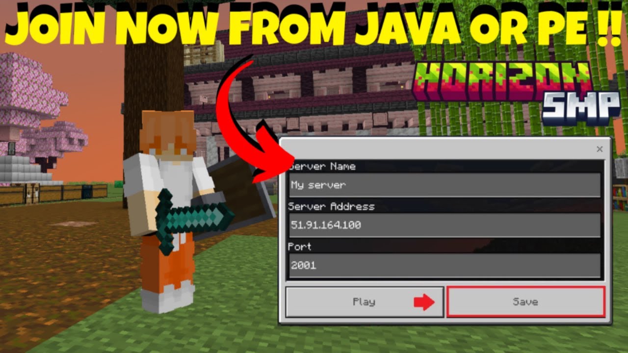 NEW Public Smp For Java + Pe || Minecraft Smp Live || Block Horizon Ep ...
