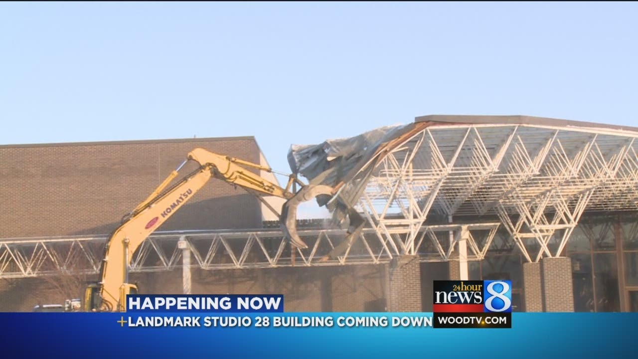 Studio 28 demolition has begun - YouTube