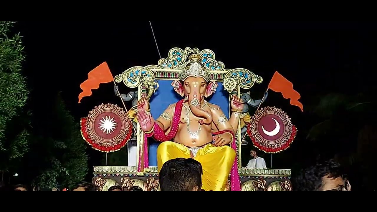 Manjalpur Cha Raja(Janakpuri) Shree Gamesh 2022 #vadodara #india # ...