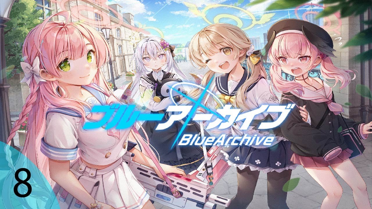 Blue Archive Part 8: Make-Up Work Club, Here We Go: Episodes 1-9 - YouTube