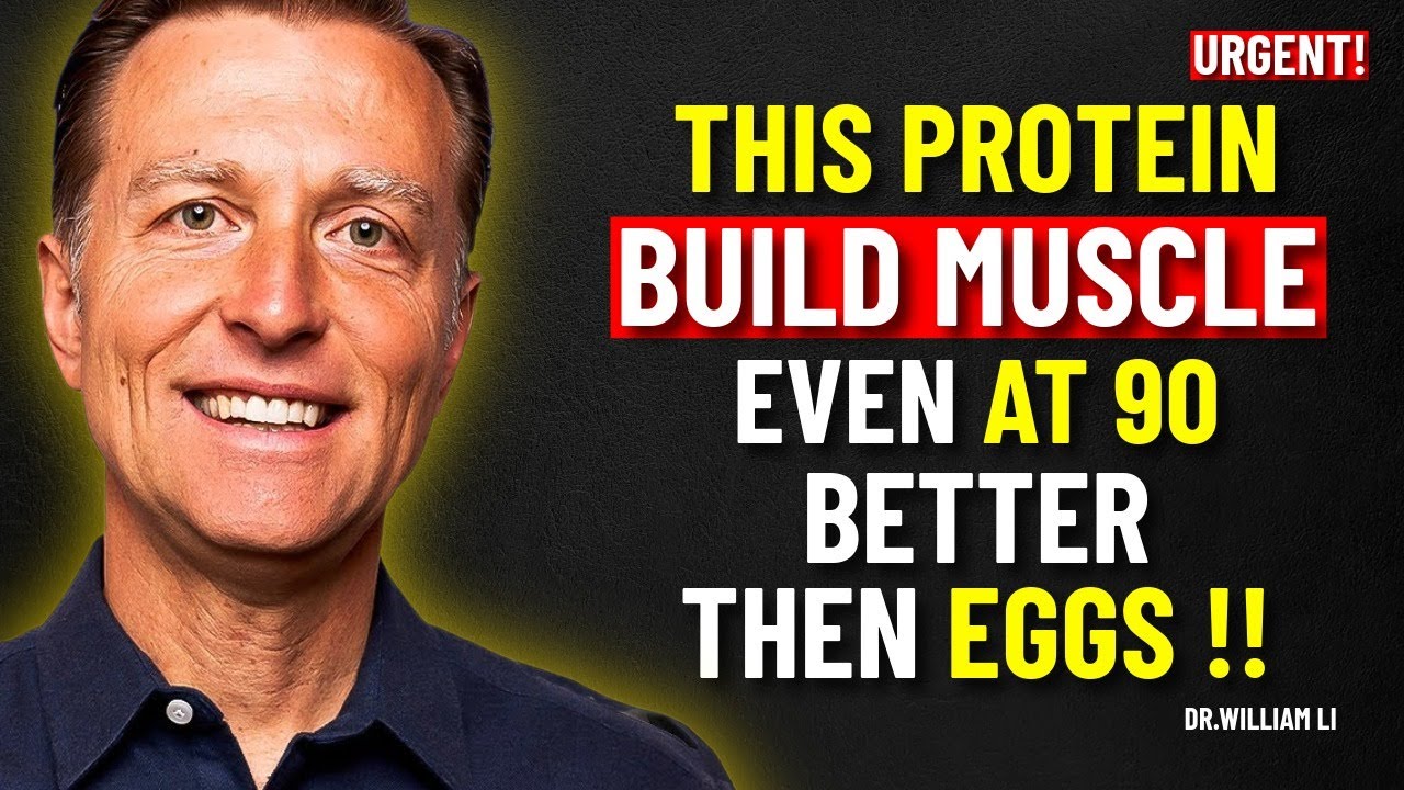 Build Muscle After 70: 8 Proteins That Work Better Than Eggs! | Dr Eric ...