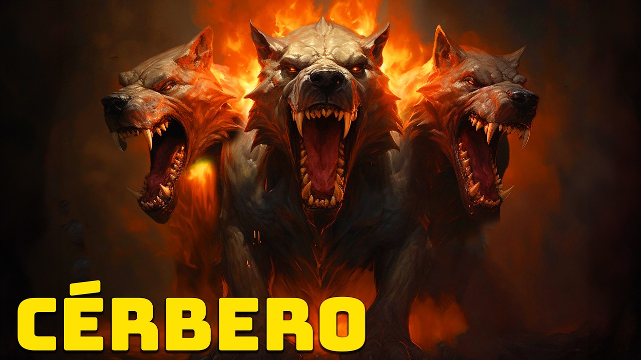 Cérbero – O Cão Infernal de Três Cabeças – Mitologia Grega - YouTube