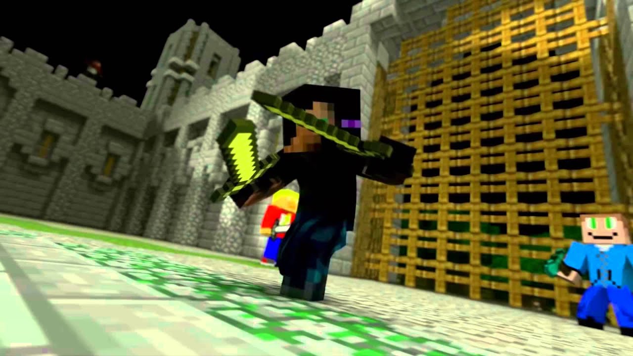 Minecraft Song Castle Raid Minecraft Animation by Minecraft Jams - YouTube