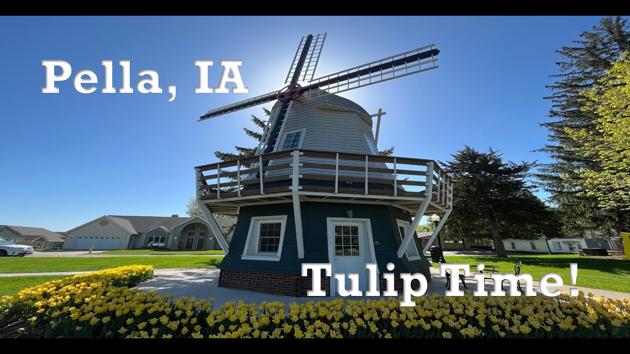 Pella, IA – Tulip Time! | A 4K Small Town Walking Tour - YouTube