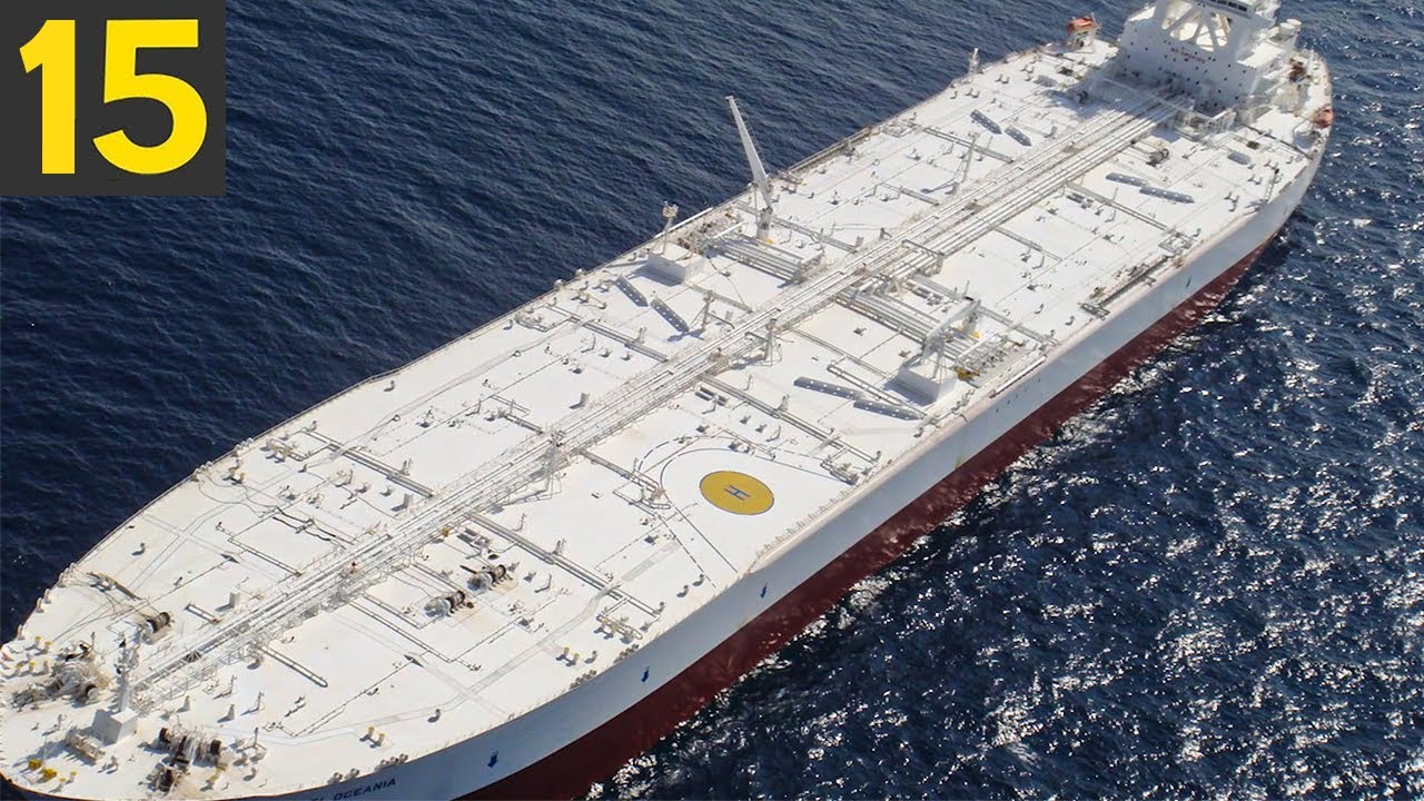 MOST Incredible Supertankers in the World - YouTube