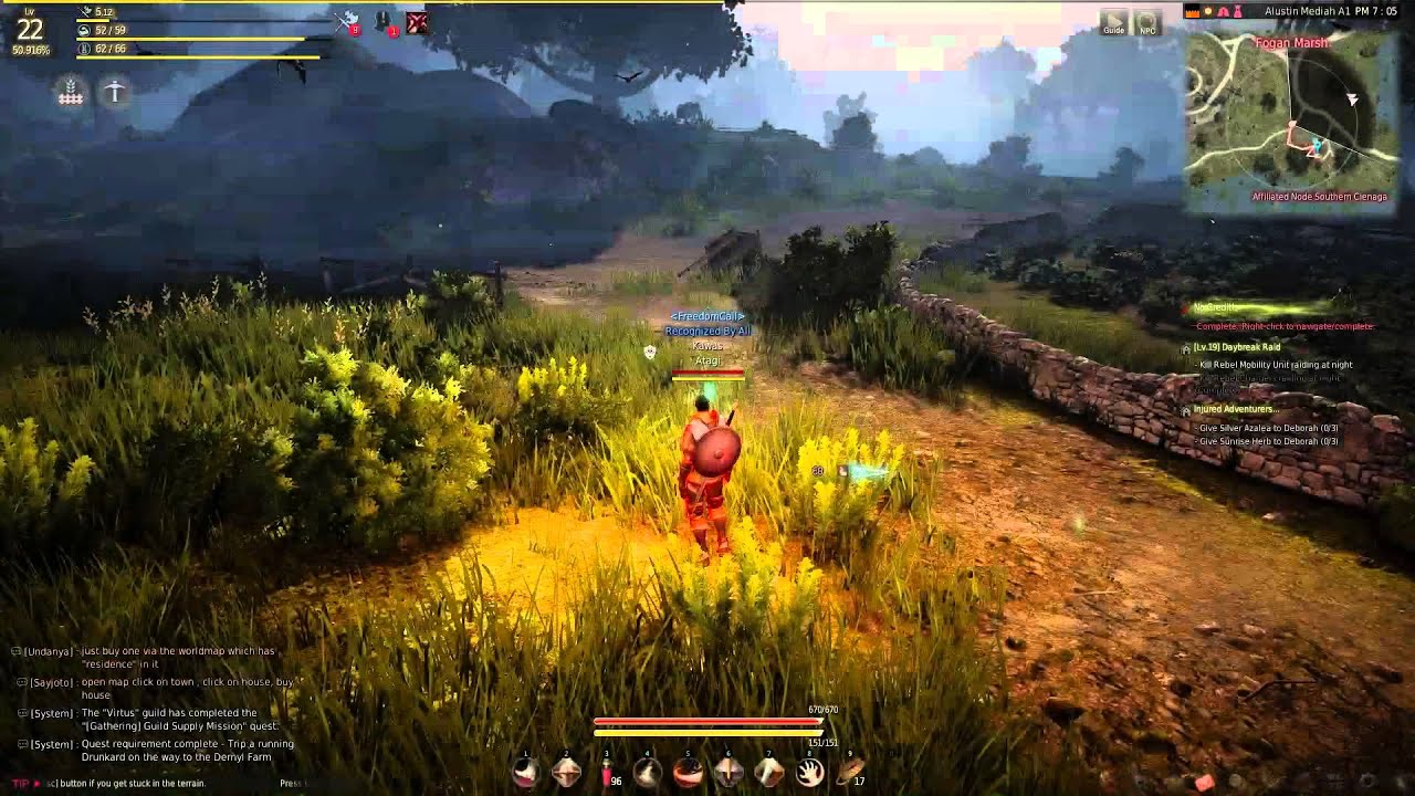 Black Desert - No Credit! Trip a running Drunkyard - YouTube