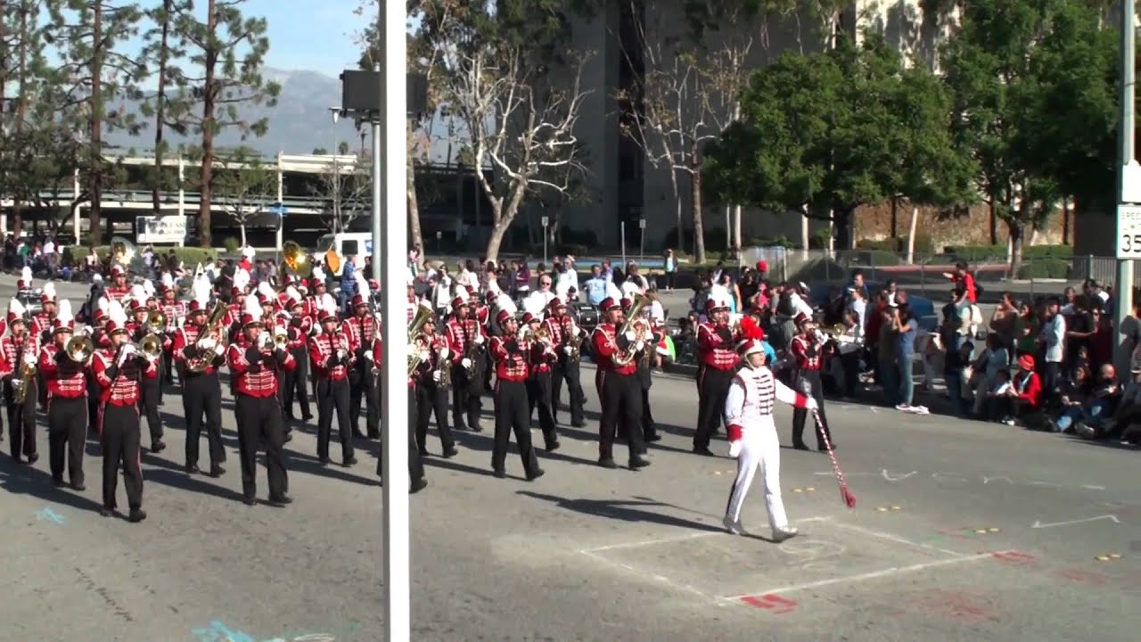 Pomona HS - The High School Cadets - 2010 Pomona Christmas Parade - YouTube
