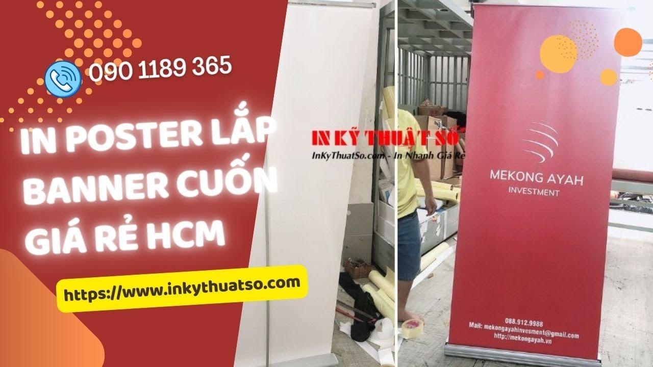 In poster giá rẻ HCM - In poster PP lắp banner cuốn - 090 1189 365 - In ...